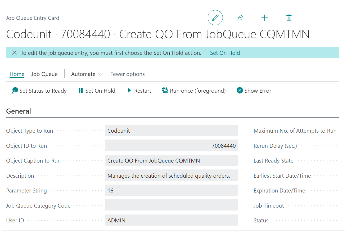 Clever Dynamics - Creating a Quality Order